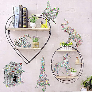 DDMY 6 Pack 3D Coloring Puzzle Set, Art Coloring Painting Puzzle for Kids Age 7 8 9 10 11 12, Fun Creative DIY Toys for Girls Boys