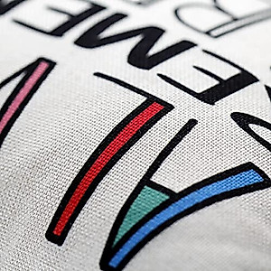 Welcome to Our Patio, Farmhouse Patio Throw Pillow Cushion Covers, Housewarming Gift, Patio Decorative Home Decor, Sofa Living Room Bedroom Rocking Chair, 18 x 18 inch(GMS102)