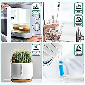 Topcolor 6-Pack Compatible Tz 9mm 0.35" Laminated White Tape Replacement for Brother Tze-221 Tze221 Tz-221 P Touch Tze 3/8" Label Maker Tape for PT-D210 PT-H110 PT-D220 PTD600 PTD400 PT-D610BT PT-1290