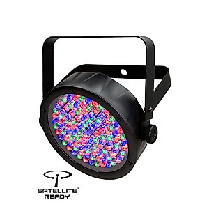 Chauvet 56 Light Emitting Diode Digital Multiplex Battery Powered Slim Par Can Stage Pro DJ Lighting Effects for Party Needs, Green and Red