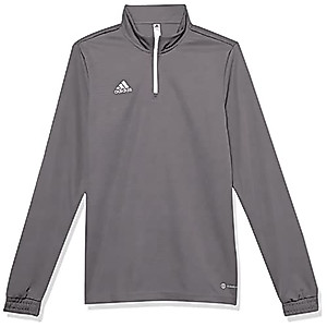 adidas Kids' Entrada 22 Training Top, Team Grey Four, Large