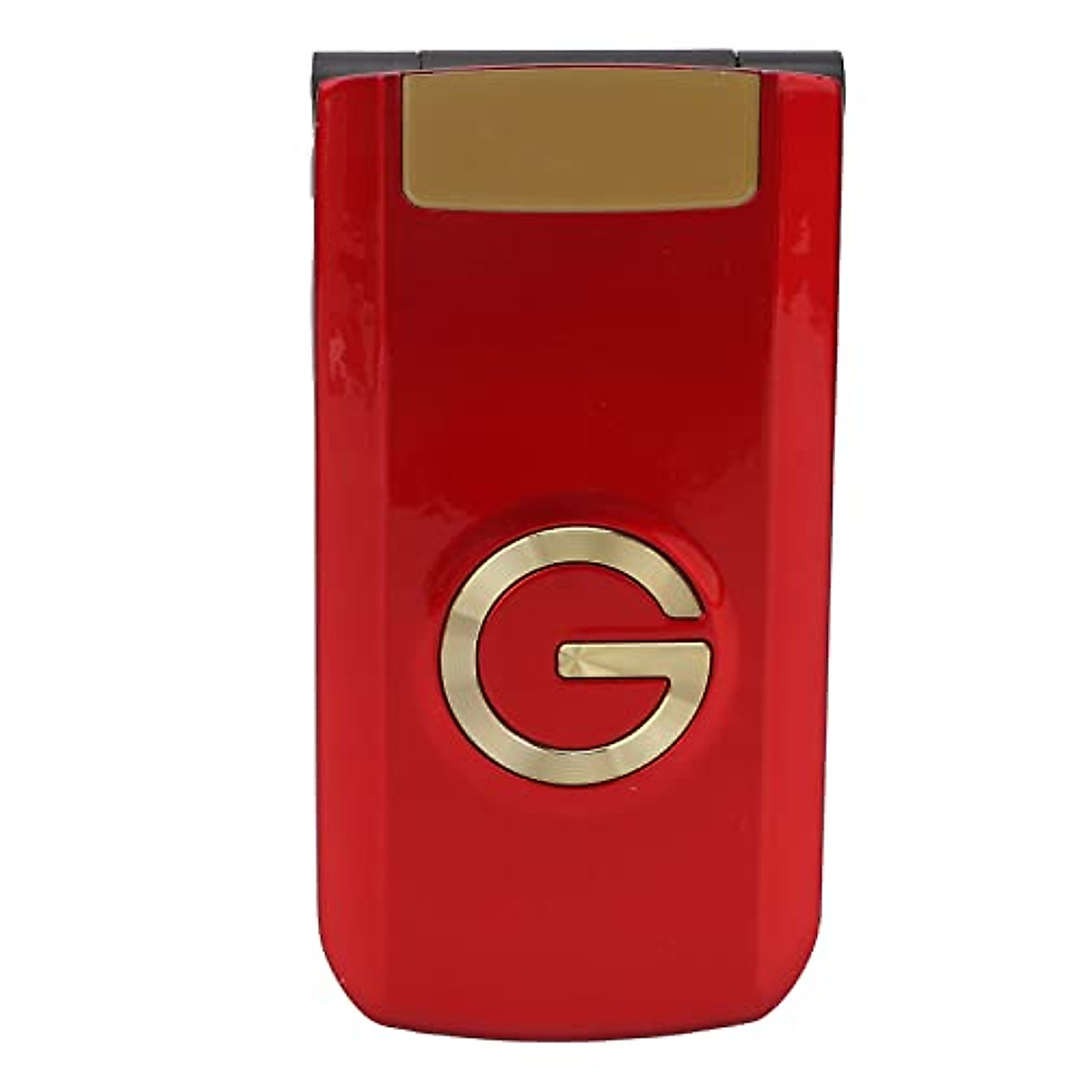 Unlocked Flip Phone, 100 to 240V for Daily Use (Red)