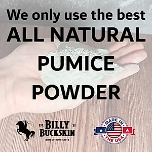 Chinchilla Bath Dust, 2.5 lb. Bag, All Natural Dusting Powder for Cleaning Degus, Hamsters, & Gerbils, Pure Cleansing Pumice Sand by Billy Buckskin Co.