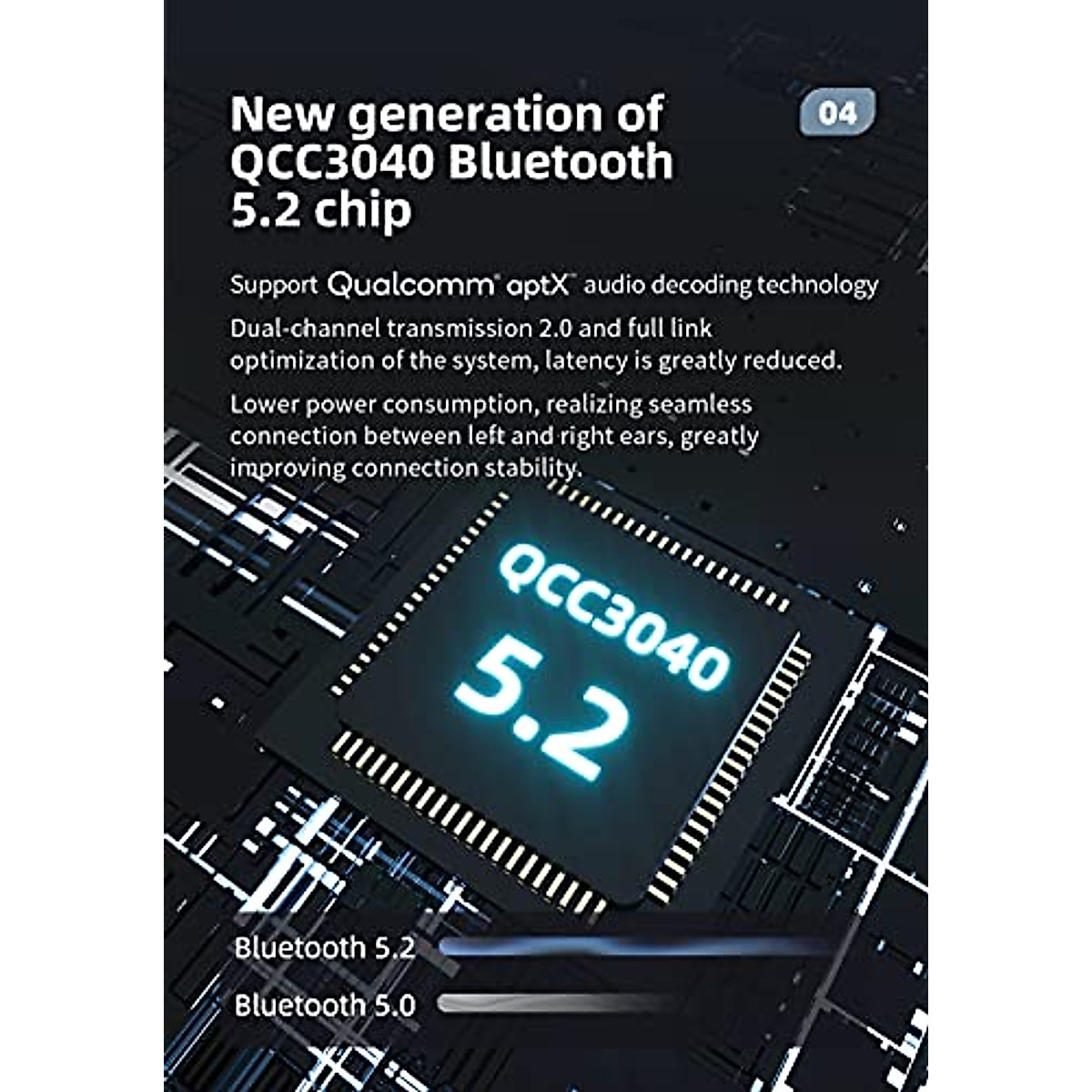 KZ SKS TWS Hybrid True Wirless Stereo IEM Earphone, Bluetooth 5.2 HiFi Stereo Noise-canceling Headsets/Headphones/Earbuds for Sports/Workout/Game (Black)