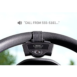 Sharper Image Steering Wheel Bluetooth Speakerphone