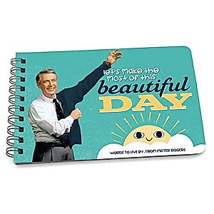 Papersalt Mister Rogers Merchandise - Let's Make The Most of This Beautiful Day Book of Quotes