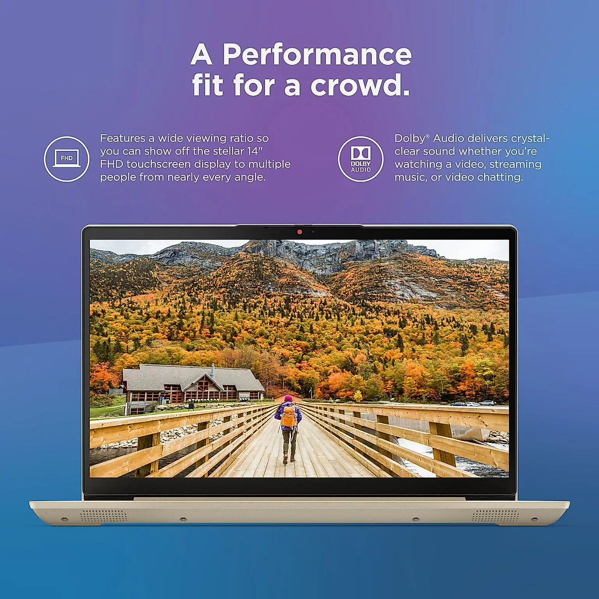 Lenovo IdeaPad 3 14 Laptop 2023 14” FHD 1920 x 1080 Display AMD Ryzen 7 5700U, 8-core, AMD Radeon Graphics, 8GB DDR4, 512GB SSD, Backlit Keyboard, Fingerprint, Wi-Fi 6, Bluetooth 5.1, Windows 11 Pro