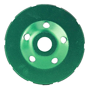 Diamonds Grinder, Diamonds Grinding Wheel Double Row, Disc Polishing Tool for Concrete Masonry Granite Marble 125x22.2mm, Abrasive Grinding Discs