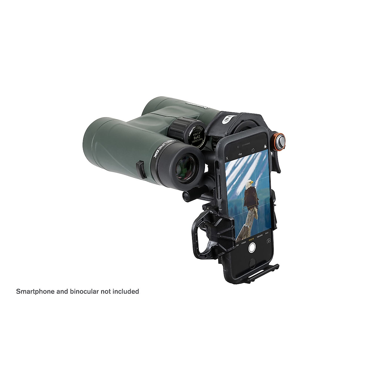 Celestron 52334 TrailSeeker 100 - 45 Degree Spotting Scope(Black) with NexYZ 3-Axis Universal Smartphone Adapter