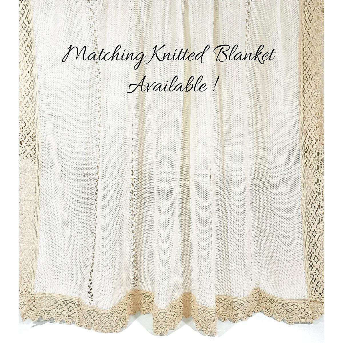 Escalett Layette Newborn Baby Knitted Clothes Set, Coming Home Infant Knit Outfit for Boys and Girls (1136, Beige, Newborn)