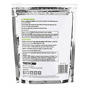 Thetford AquaBio 96590 RV Holding Tank Treatment Citrus Twist Scent, Formaldehyde Free 16 Count Toss-Ins