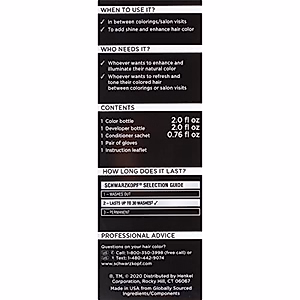 Schwarzkopf Glossify Customizable Color Gloss, Natural Light Brown