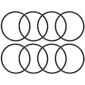 AR-PRO 8-Pack CLX200K Replacement O-Ring | Compatible with Hayward Pool Chlorinator Lid CL200/CL220, Exact Fit, Made of Premium, Heavy Duty Rubber