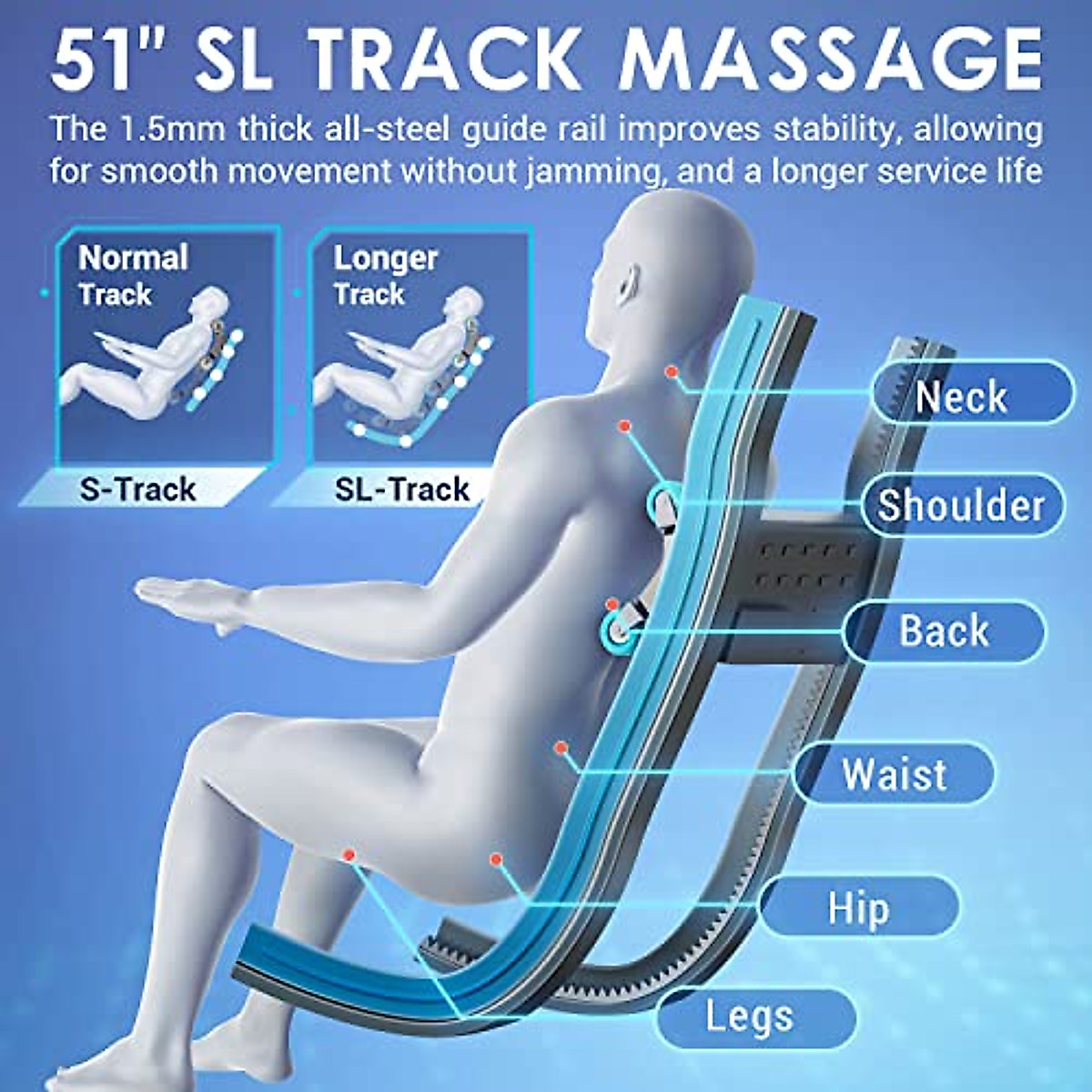 MYNTA 2023 3D Massage Chair Full Body - Zero Gravity Massage Chair Recliner with SL Track, AI Voice Control, LCD Screen, Quick Access Buttons, USB Charger, Auto Body Scan, Bluetooth, Brown