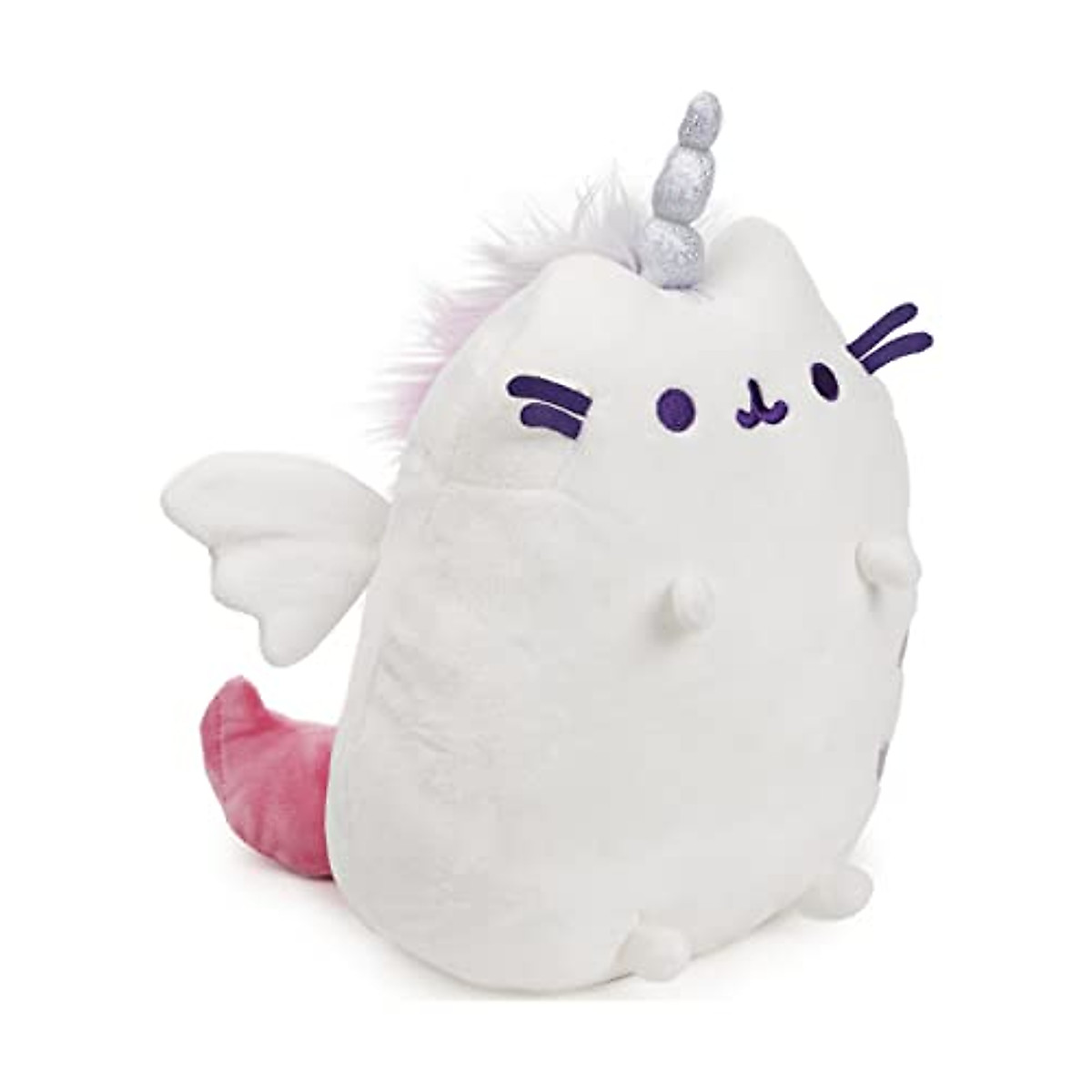 GUND Super Pusheenicorn Pusheen Unicorn Cat Plush Stuffed Animal, White, 9&quot;