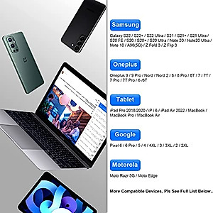 USB C Headphones for Samsung S23 S22 Ultra A53, Noise Cancelling Type C in-Ear Earphones USB Type C Earbuds with Microphone HiFi Stereo Headphone Wired for Pixel 7 Pro Galaxy S21 Oneplus 11 10t 9