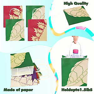 OCPSPS Movie Party Favor Bags 12pcs Gift Bags Kids Goodie Candy Bags with Handles Children Birthday Party Supplies