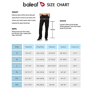 BALEAF Women's Fleece Pants Winter Running Gear with Zipper Pockets Athletic Joggers Adjustable Ankle Track Pants Black Size S