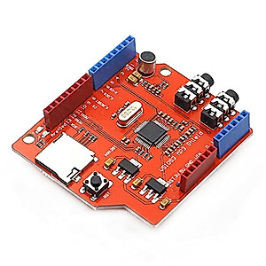 VS1053 VS1053B Stereo Audio MP3 Player Shield Record Decode Development Board Module with TF Card Slot for Arduino UNO R3