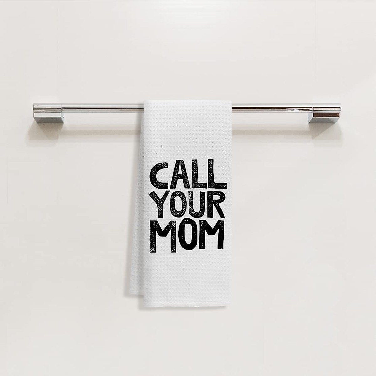Voatok Minimalist Call Your Mom Bath Towel,Graduation Gifts Decorative Towel,College Dorm Room Towel Decor,Freshman Gifts