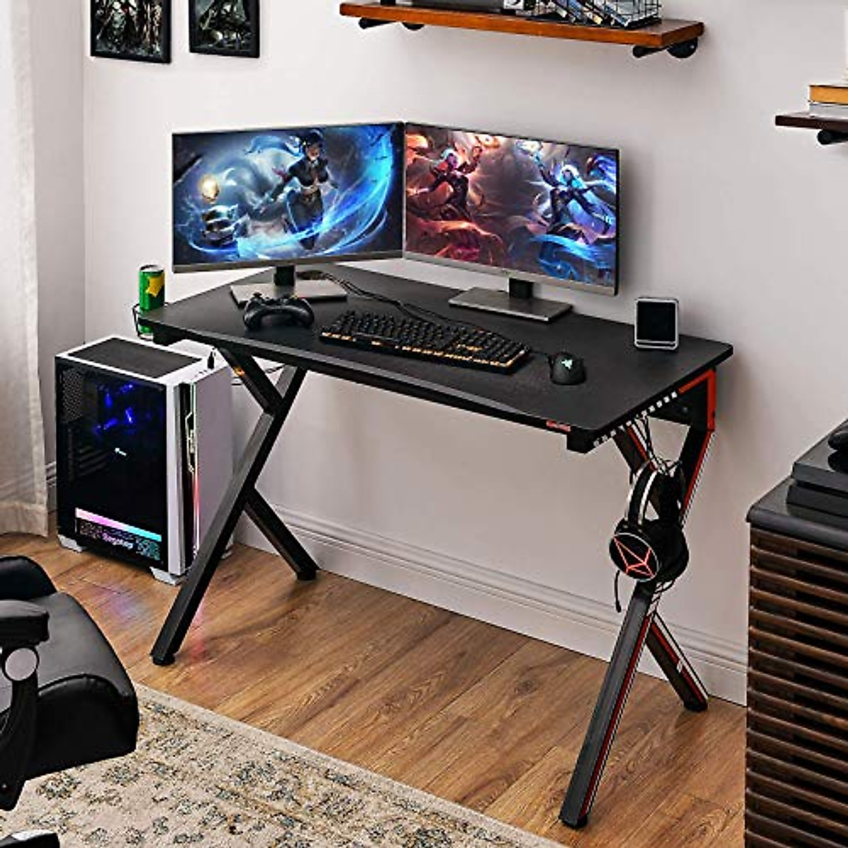 Mr IRONSTONE Gaming Desk & Computer Desk 31"
