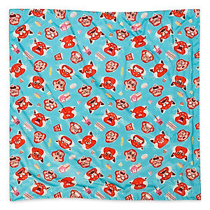 Disney Pixar Turning Red Baby Blanket and Plush Bag