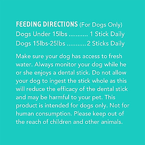 iHeartDogs Brushy Sticks - Dental Treats for Dogs Removes Plaque and Tartar Buildup - Grain-Free Dog Teeth Cleaning Chews Made with Chicken - 30 Mini Sticks