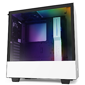 NZXT H510i - CA-H510i-W1 - Compact ATX Mid -Tower PC Gaming Case - Front I/O USB Type-C Port & Seagate Barracuda 2TB Internal Hard Drive HDD – 3.5 Inch SATA 6Gb/s 7200 RPM 256MB Cache 3.5-Inch