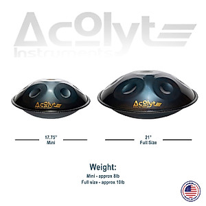 Acolyte Handpan - E Major - Made in The USA