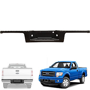 IAMAUTO 75662 Step Bumper Pad -With Tow Package -Without Rear Sensors For 2009 2010 2011 2012 2013 2014 Ford F150