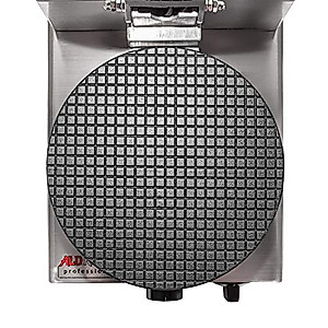 ALDKitchen Waffle Cone Maker | Ice Cream Cones Waffle Iron | Stainless Steel (1-head)