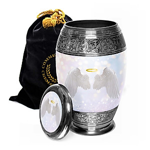 Guardian Angel Cremation Urn for Human Ashes Adult Female for Funeral, Burial & Home - Urns for Ashes Adult Large Urns for Mom & Cremation Urns for Women Guardian Angel Urn