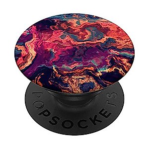 Design in Teal Blue Orange Red Purple Green Brown AEHP298 PopSockets PopGrip: Swappable Grip for Phones & Tablets