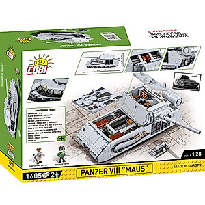 Cobi toys 1605 Pcs 'Hc WWII /2559/ Panzer VIII Maus