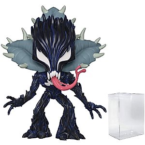 POP Marvel: Venom - Venomized Groot Funko Pop Vinyl Figure (Bundled with Compatible Pop Box Protector Case), Multicolored, 3.75 inches