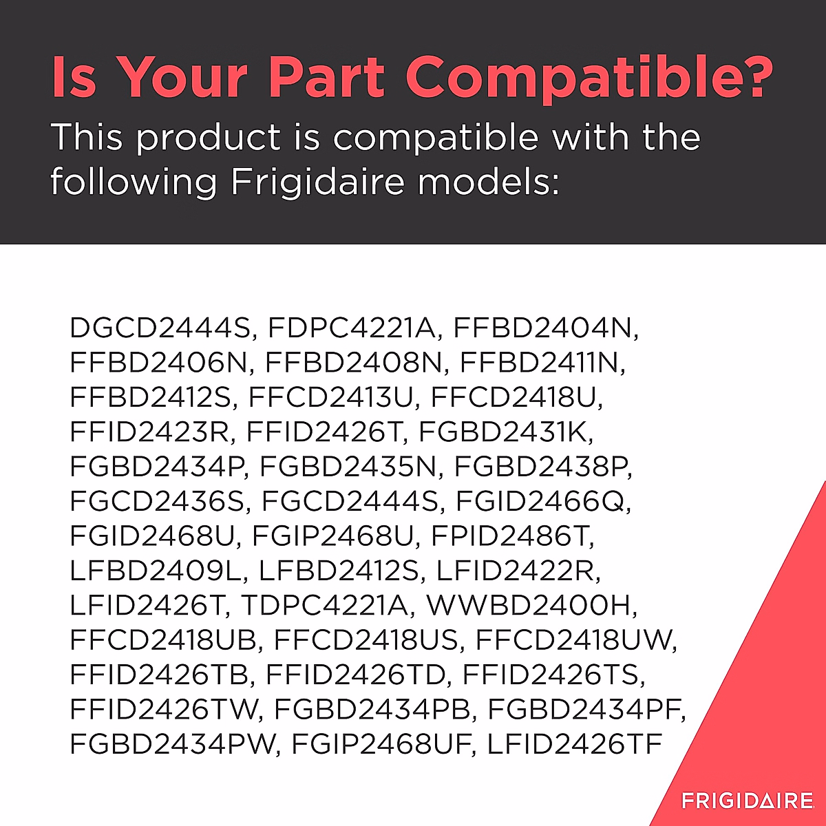 Frigidaire 5304506521 Detergent Dispenser