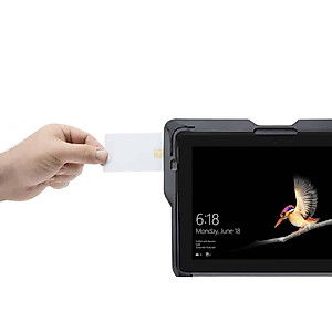 Kensington Blackbelt Rugged Case with Integrated CAC Reader for Surface Go and Surface Go 2 (K97320WW)
