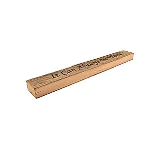 It Can Always Be Worse Inspirational Reclaimed Wood Block Sign