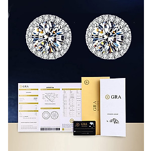 Moissanite Earrings for Women,1-4ct Halo Round 925 Sterling Silver Moissanite Hypoallergenic Stud Earrings,Gift for Mother Mom Wife Girlfriend, with Certificate (White Gold, 1ct)