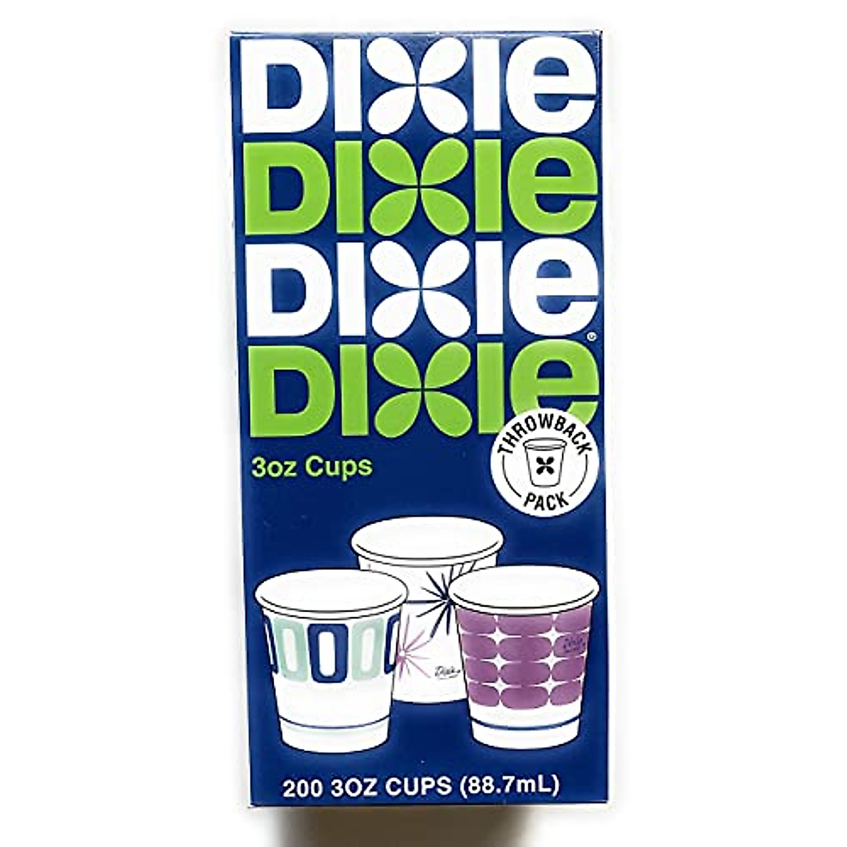 Dixie Bathroom Cups, 3 oz 200 ea, Assorted designs