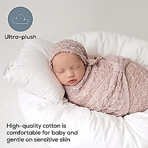 First Landings Newborn Posing Pillows - Photography Props for Baby Boy or Girl Photoshoots - Donut Pillow and 3 Posing Pillows