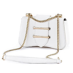 Before & Ever Mini White Shoulder Bag - Small Purse Mini Tote - Small Shoulder Bags for Women - Small White Clutches Purse Bag - White Clutch Handbag - Women's Trendy Cute Purses Hand Bags