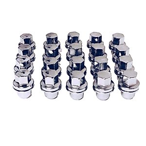 Set of 20 Eisen Chrome OEM Factory Style Lug Nuts Compatible with Stock Wheels Land Range Rover HSE Sport LR3 LR4