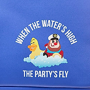 Loungefly Disney Pixar Toy Story Partysaurus Rex Womens Double Strap Shoulder Bag Mini Backpack Purse