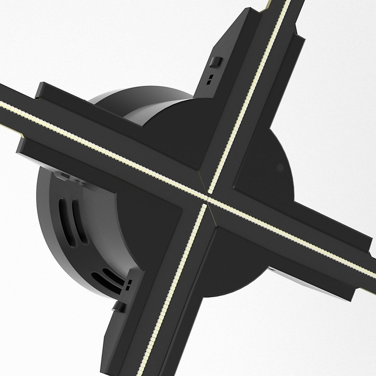 GIWOX 3D Hologram Fan with WiFi, 640PX Hi-Resolution 20.5'' Holographic Video Projector, Graphic 3D Video-3D Advertising Display is Best for Business Store Shop Holiday Events Display (52cm)