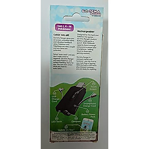Gotcha Go-Tcha Ranger LED Touch Screen for Pocket Monster Go Plus Accessory for iPhone/Android - Pink