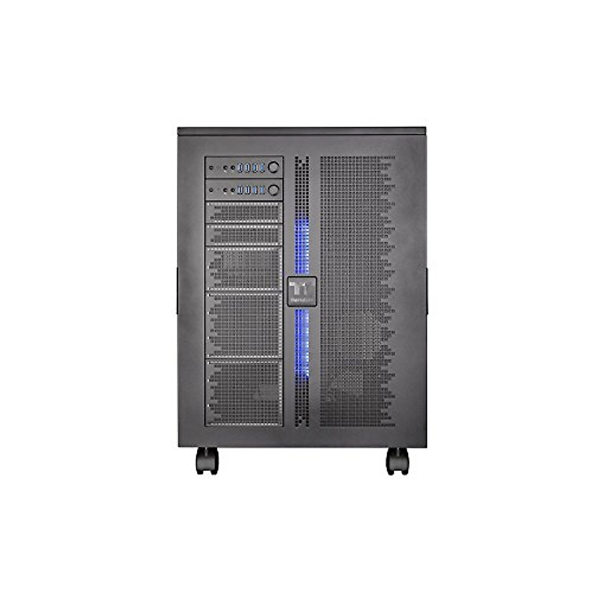 Thermaltake Core W200 Dual System Capable Extreme Water Cooling XL-ATX Fully Modular/Dismantle Stackable Tt Certified Super Tower Computer Case CA-1F5-00F1WN-00 Black