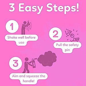 Baby Gender Reveal Powder Spray Color Blasters (Jumbo) | 2 Pack | Blue & Pink Smoke | 100% Biodegradable Powder Spray For Boy or Girl Reveal Decorations & Ideas