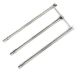 Direct Store Parts DA105 Stainless Steel Burner Replacement for Weber Genesis Platinum 3609 Stainless Steel Burner Tube Set 7506 (Aftermarket Parts)