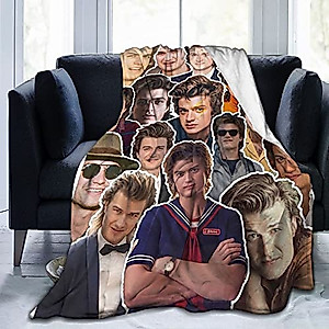 Blanket Ultra Soft Throw Blanket for Sofa Offiece Bed Car Camp Couch for Adults Kids 50"x40"